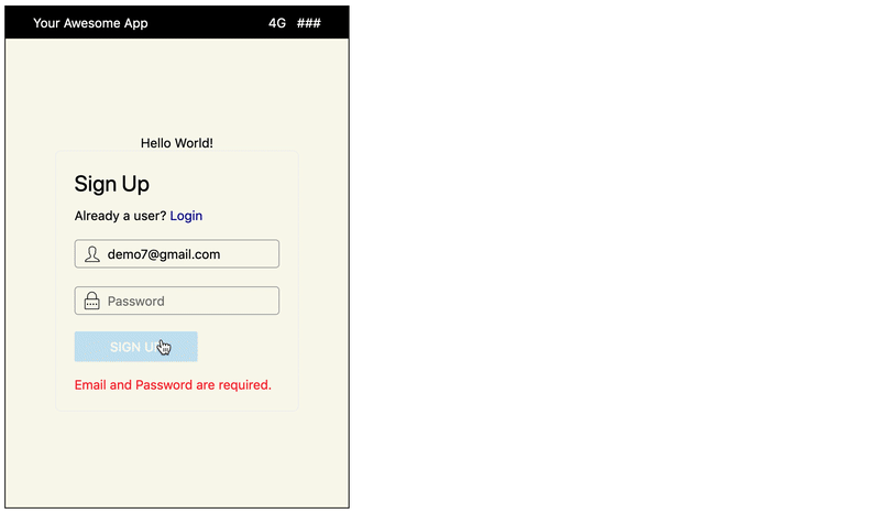 GitHub Authui Authui AuthUI Ui Components For Authentication